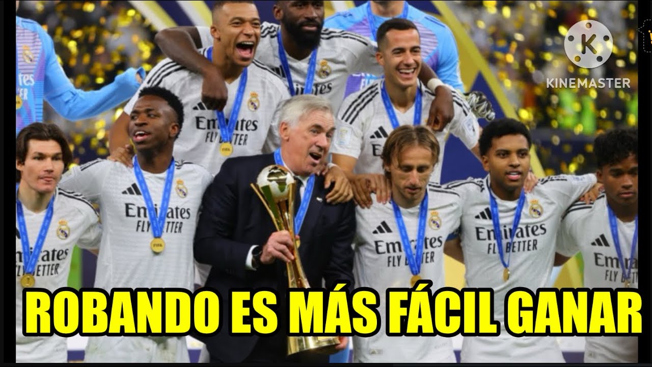 ANCELOTTI: “EN EL REAL MADRID ES MÁS FÁCIL GANAR TÍTULOS” ROBANDO ES ...