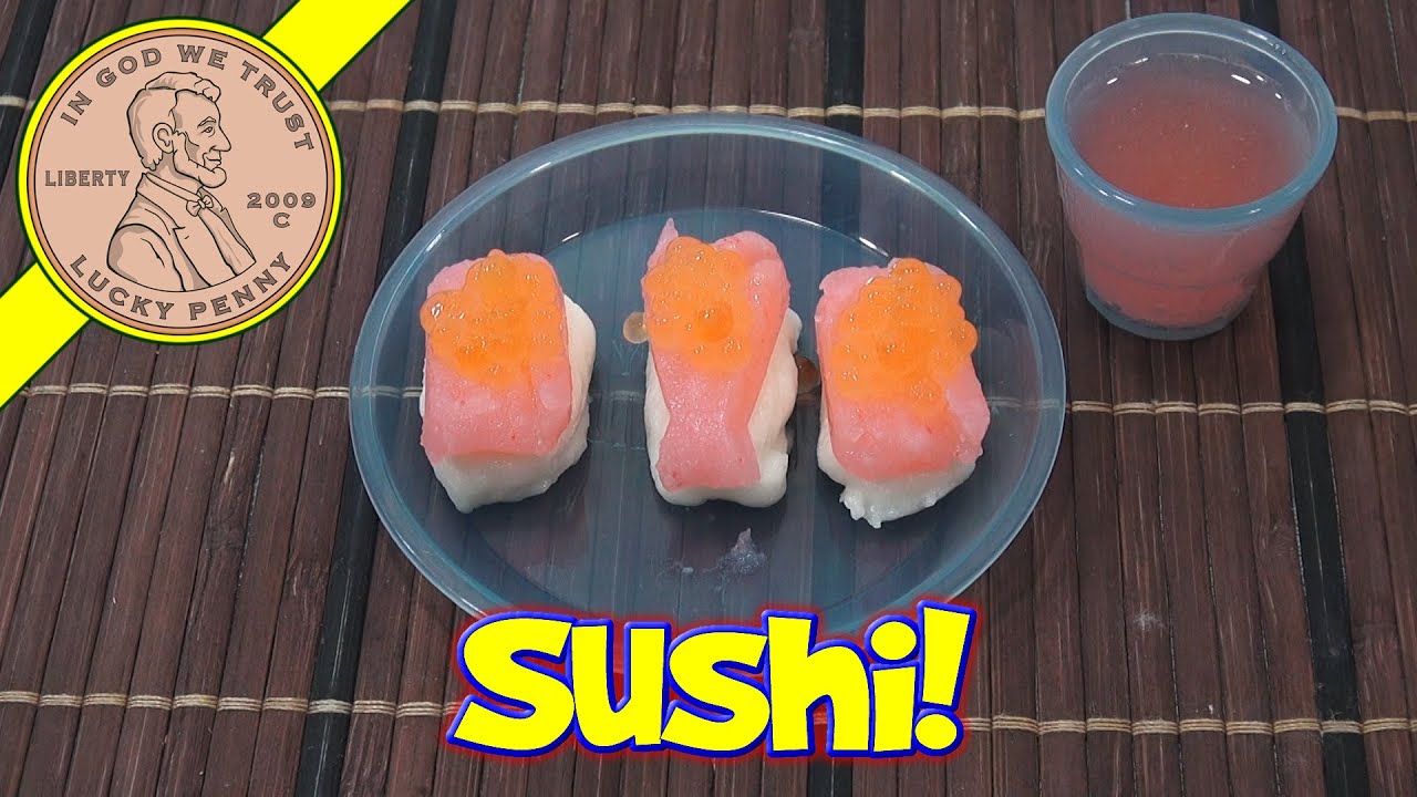 Yummy Nummies Candy Sushi Surprise Maker - Mini Kitchen Magic! - YouTube