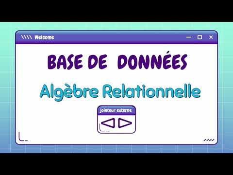 BASE DE DONNÉE - Algèbre Relationnelle - part 03 - JOINTURE EXTERNE - YouTube