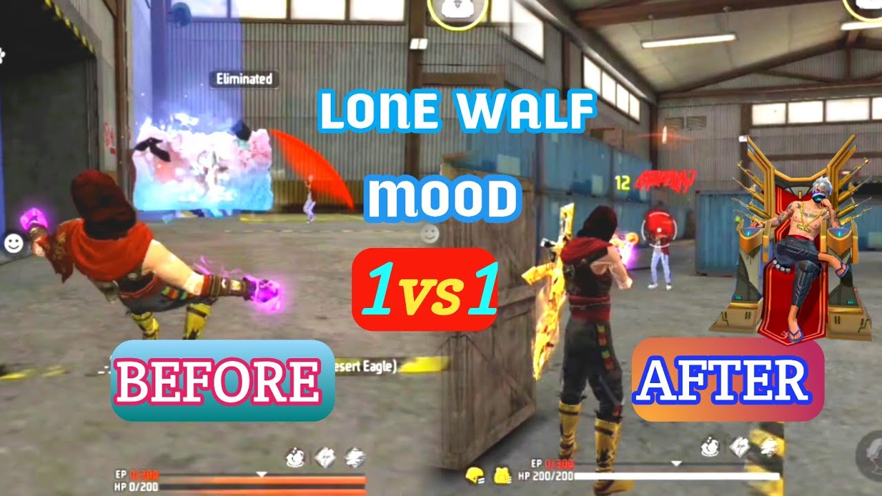 Impossible 🎯 Lone Walf Mood Gameplay Headshot #freefire #gameplay # ...