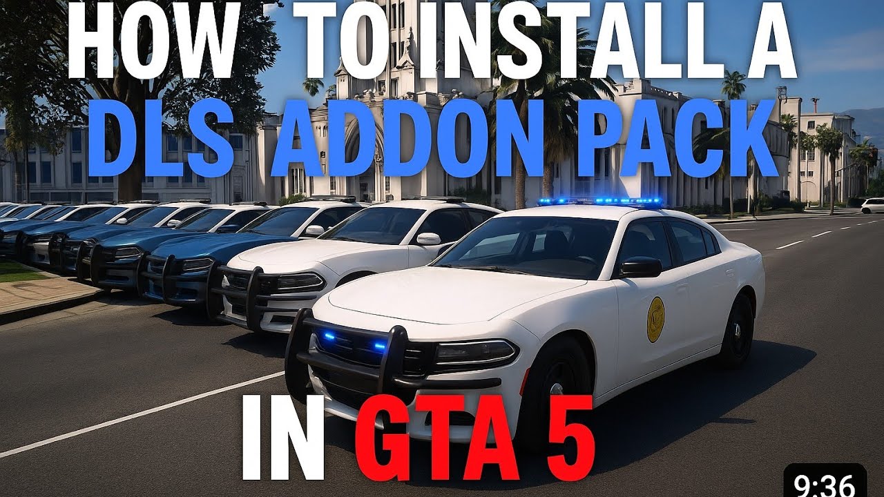 How to install a DLS Addon Pack In GTA 5 2025 #gta5 #lspdfr #addon ...