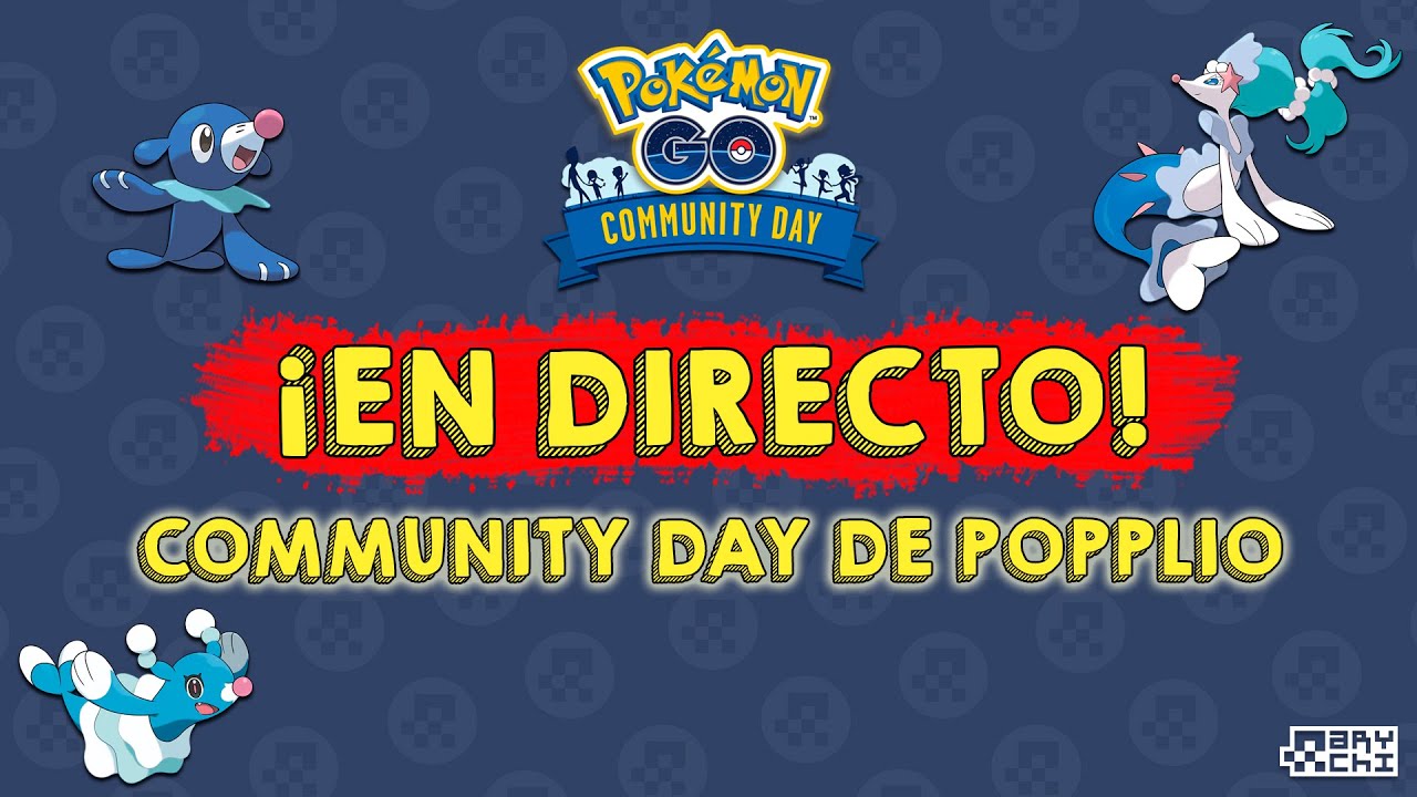 🚨 ¡VIVO! - Community Day de Popplio 🚨 - YouTube