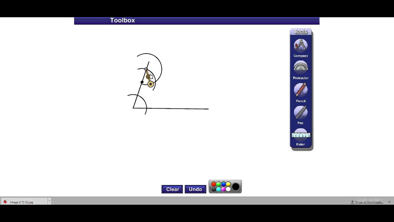 Construct a Parallelogram Using a Compass and Straightedge - YouTube