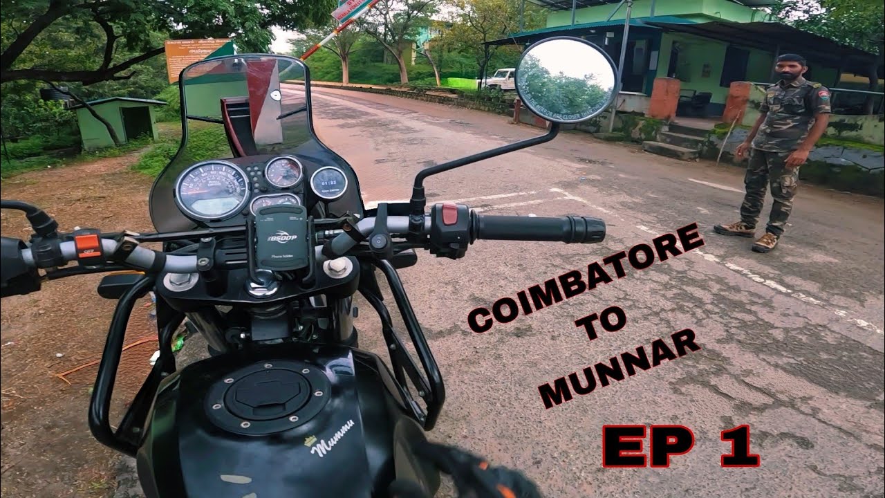 COIMBATORE🌇 TO MUNNAR🏞️ | HIMALAYAN🖤 411CC | MOTOVLOG🏍️ | [TTF+VIJAY TV ...