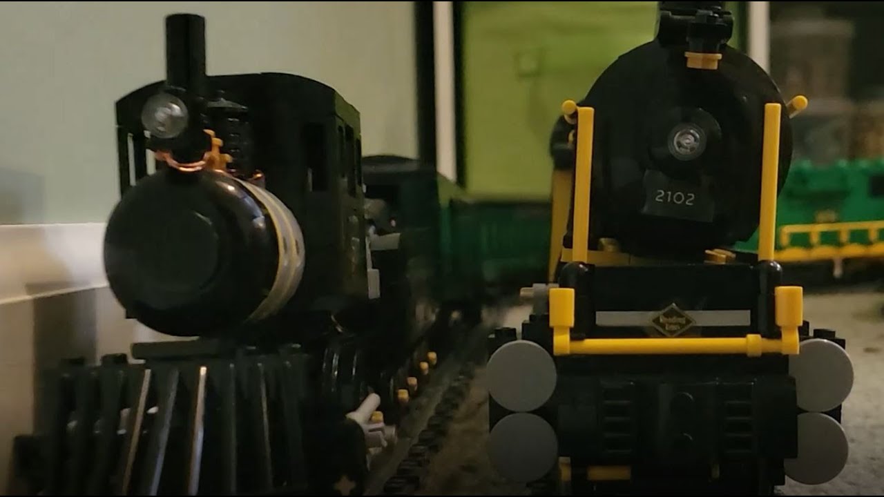 Lego Reading Railroad Camelback 4 2 2 Bicycle - YouTube