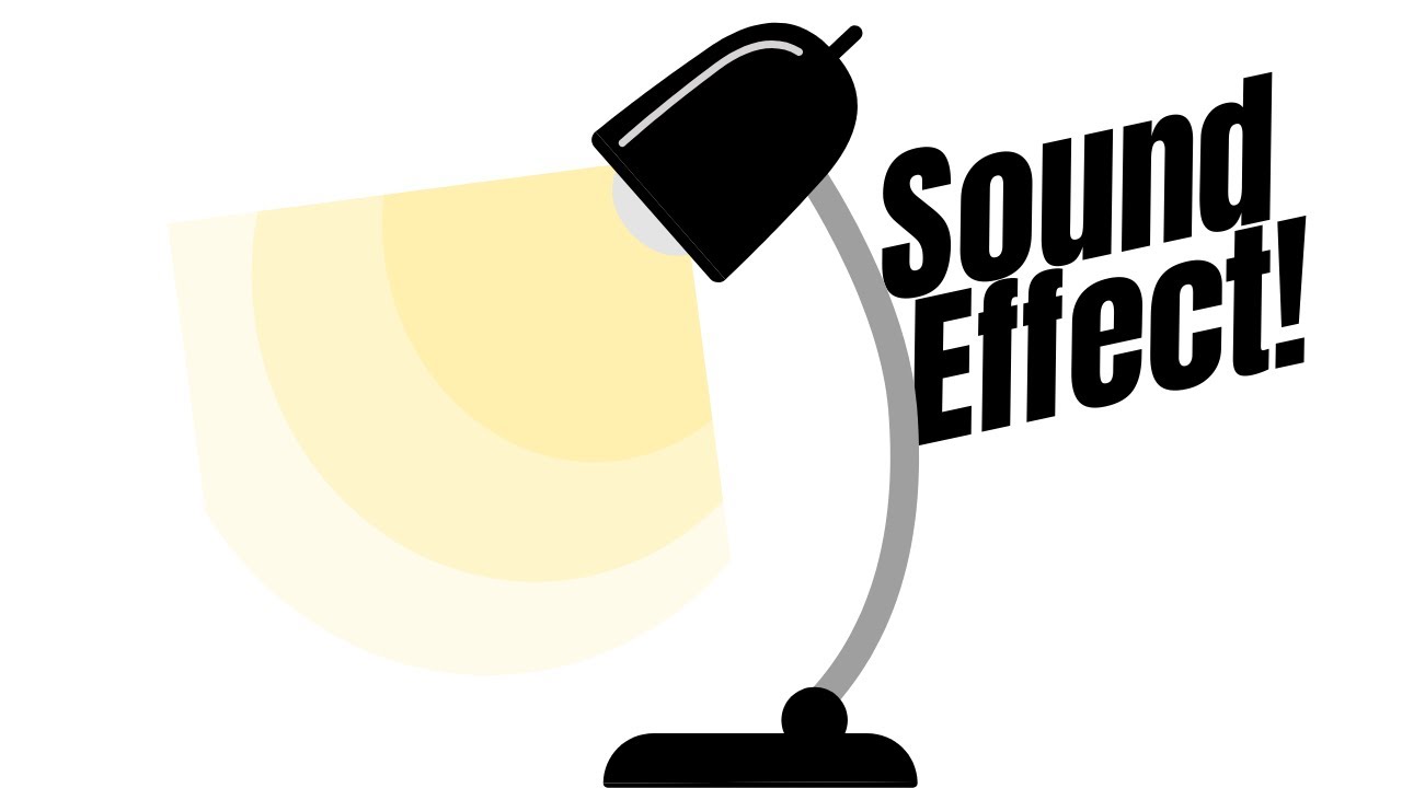 DESK LAMP Sound Effect for Office Scenes #freesounds - YouTube