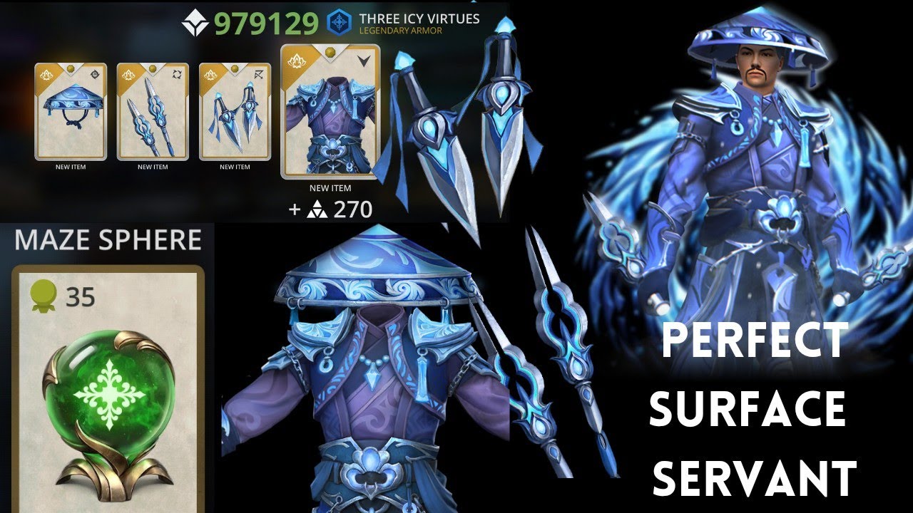 Shadow Fight 3 Perfect Surface Servant New Legendary Set Gameplay - YouTube