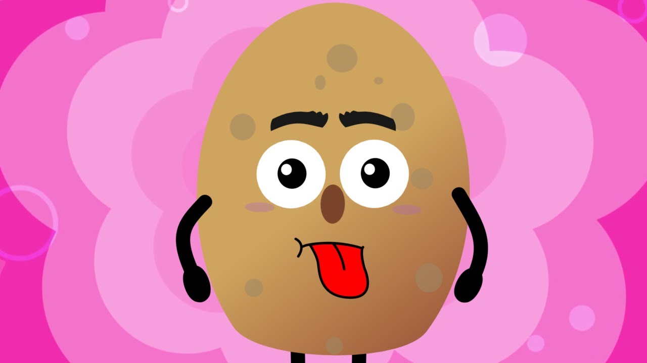 Patates Adam🥔Domates Adam🍅Eğlenceli Bebek ve Çocuk Şarkısı🎵Çizgi Film👶 ...