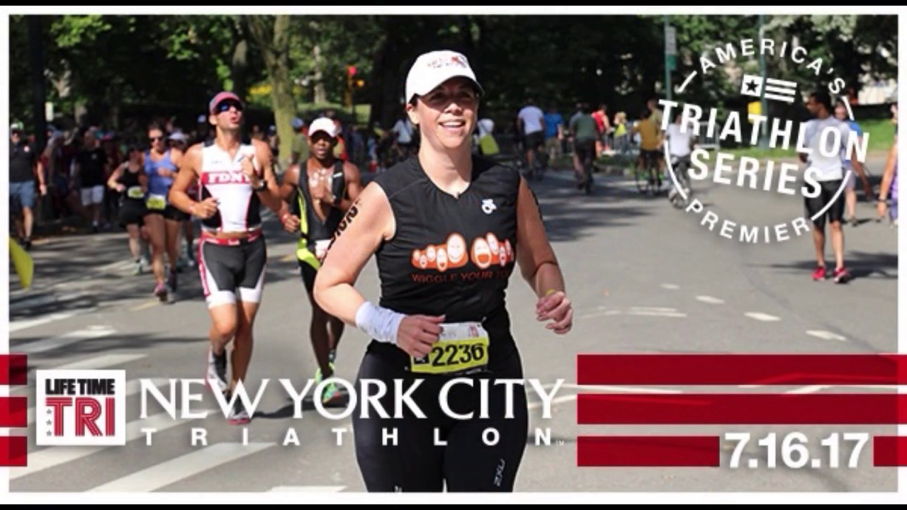 Team Wiggle Your Toes - NYC Triathlon 2016 - YouTube