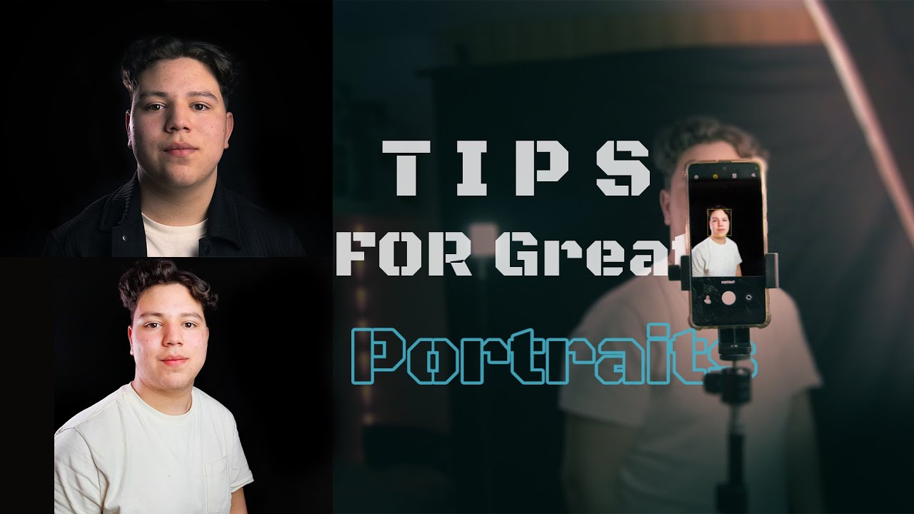 Create Great portrait Photos ONLY using your PHONE - YouTube
