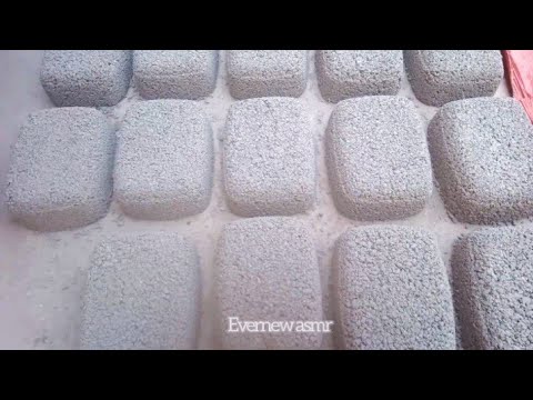 #gritty concrete ||nonstop ||dry crumbling 🤤 on floor - YouTube