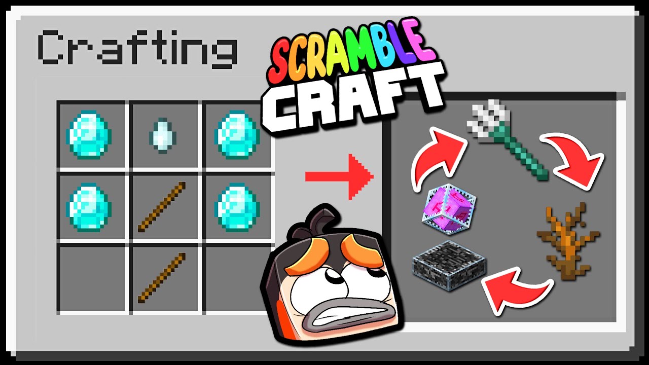 Randomized CRAFTING is OVERPOWERED!! (Scramble Craft 3) - YouTube