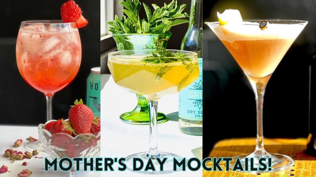 Celebrate Mom with These Delightful Mother's Day Mocktails! 🌹🍹🍓 - YouTube