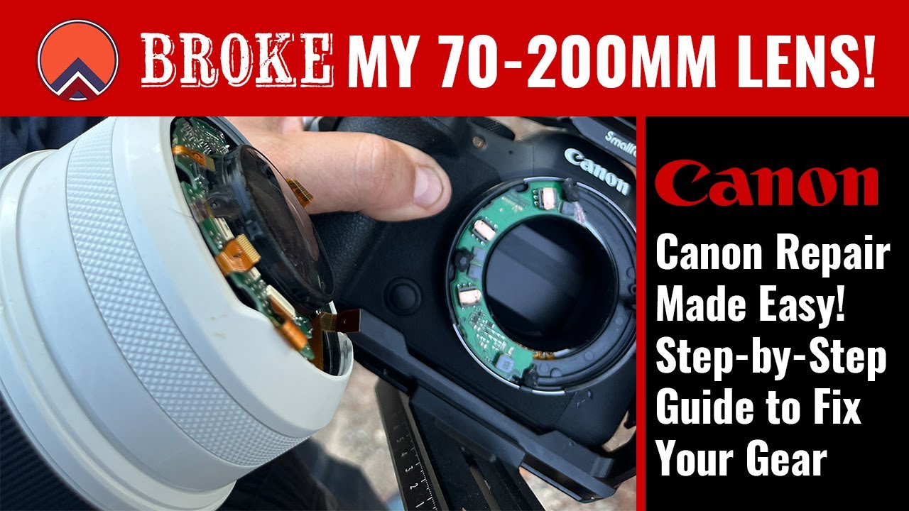 Canon Camera Repair Made Easy! Step-by-Step Guide to Fix Your Gear ...