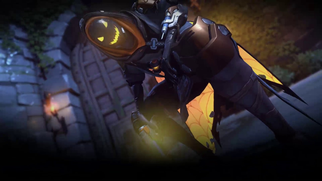 Overwatch Ana Halloween Shhh Highlight Intro Youtube