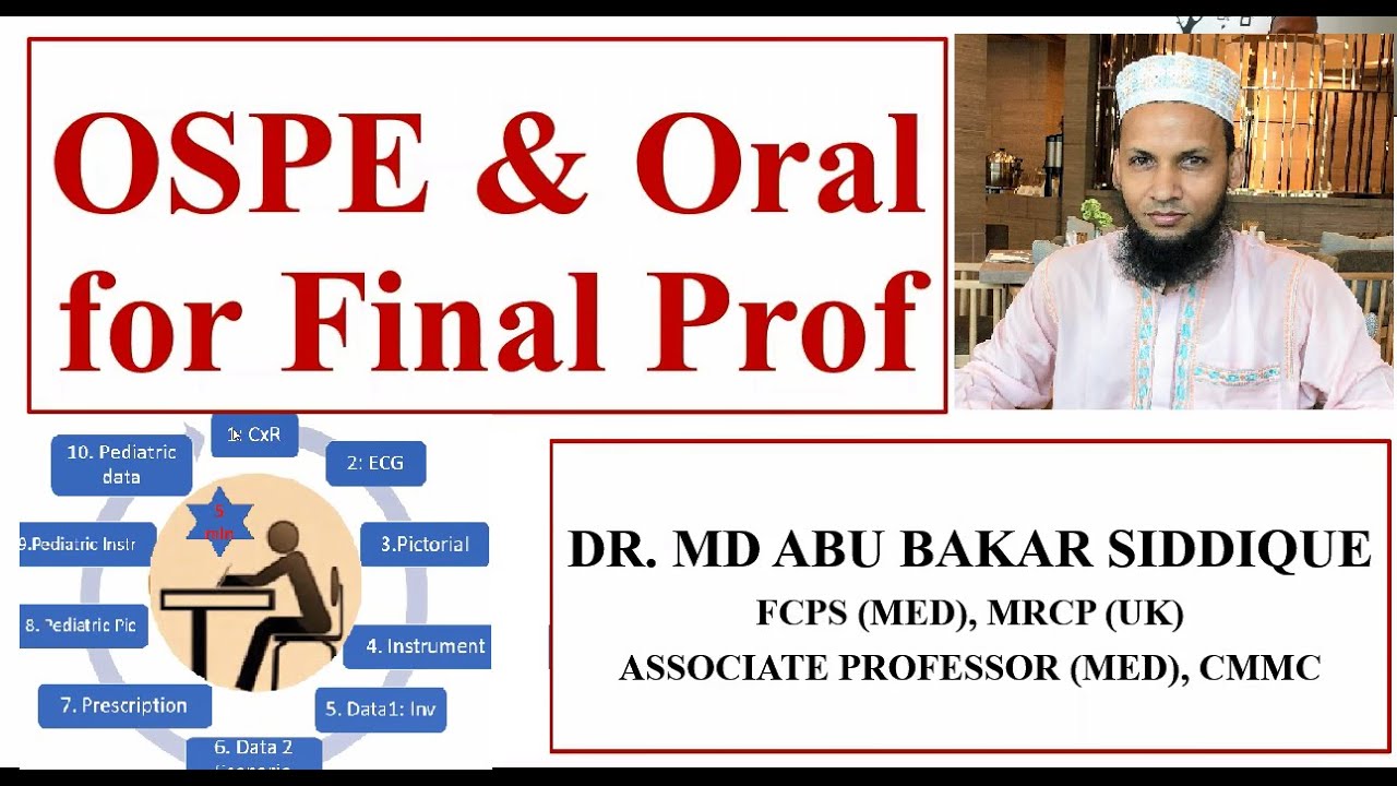 Lecture on OSPE & Oral for final Prof MBBS (Medicine) - YouTube