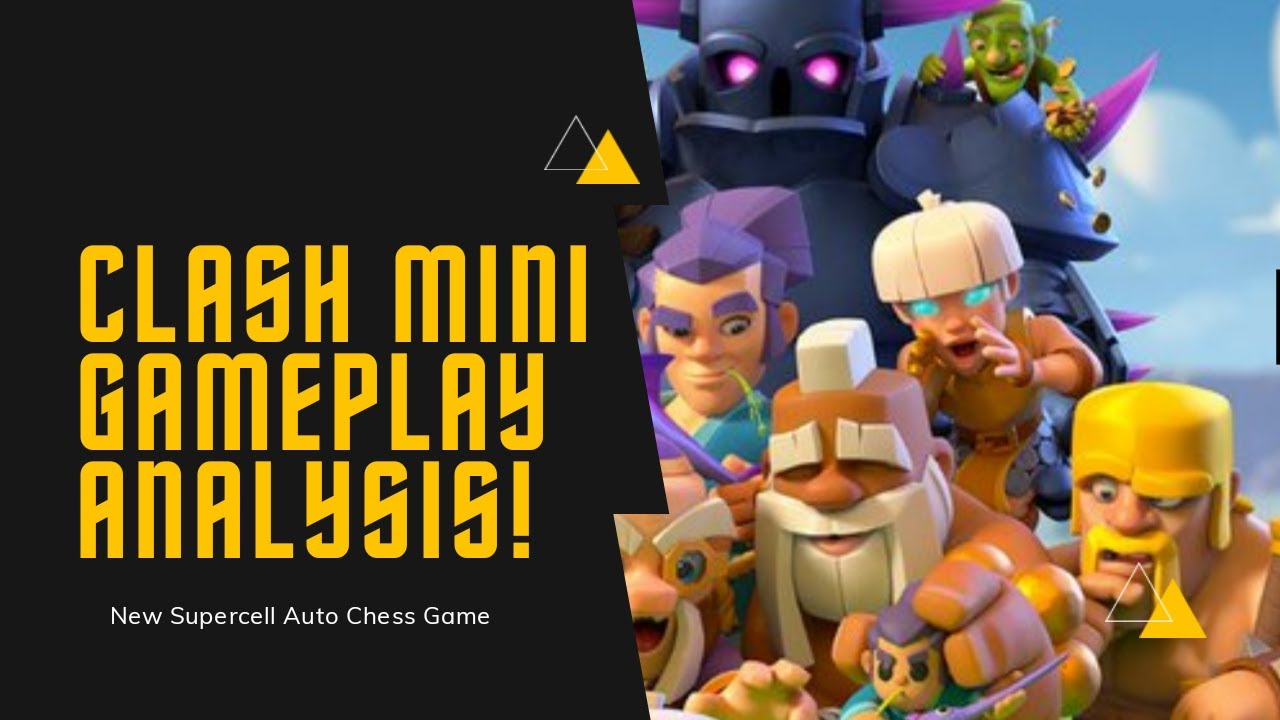 Clash Mini | New Supercell Auto Chess Game | Gameplay Analysis - YouTube