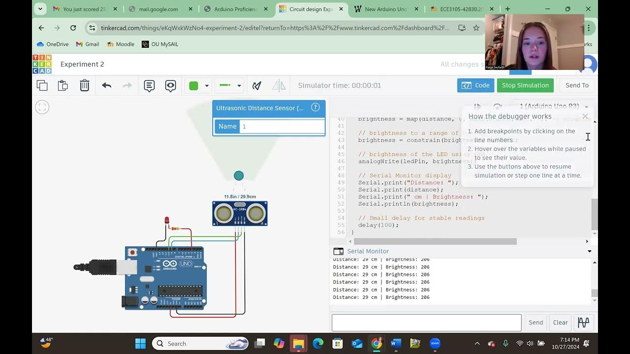 Arduino Proficiency Experiment 2 - YouTube