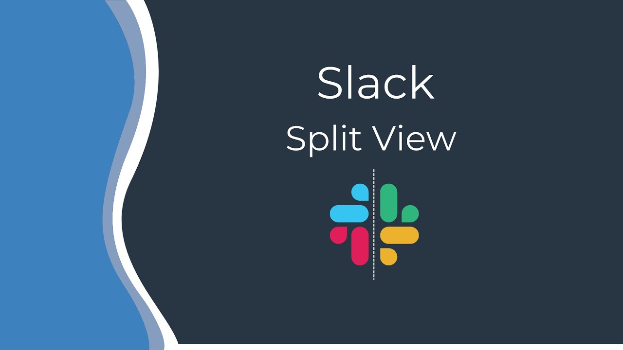 Slack Split View (Geteilte Bildschirmansicht) - YouTube