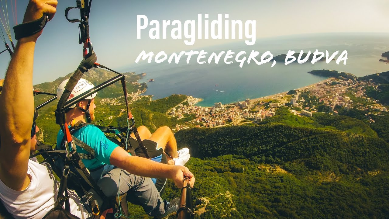 Paragliding Montenegro Budva - YouTube