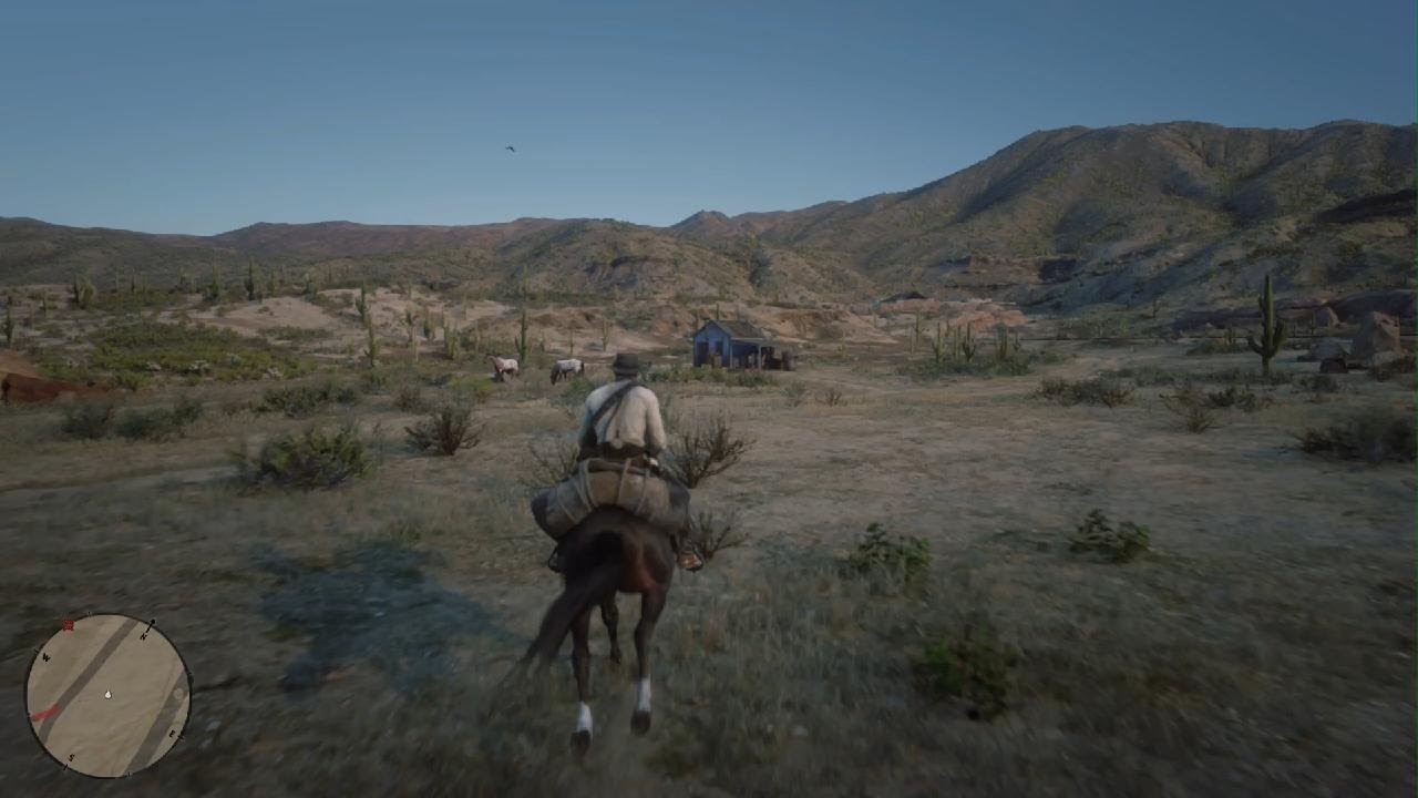RDR2 - House blows up - YouTube