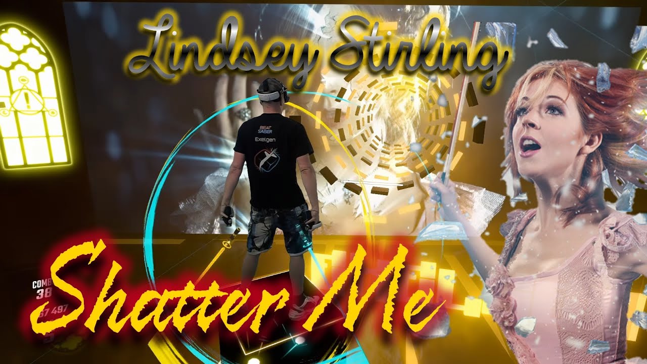Lindsey Stirling - Shatter Me / Music Video / Beat Saber / Expert / 4k ...