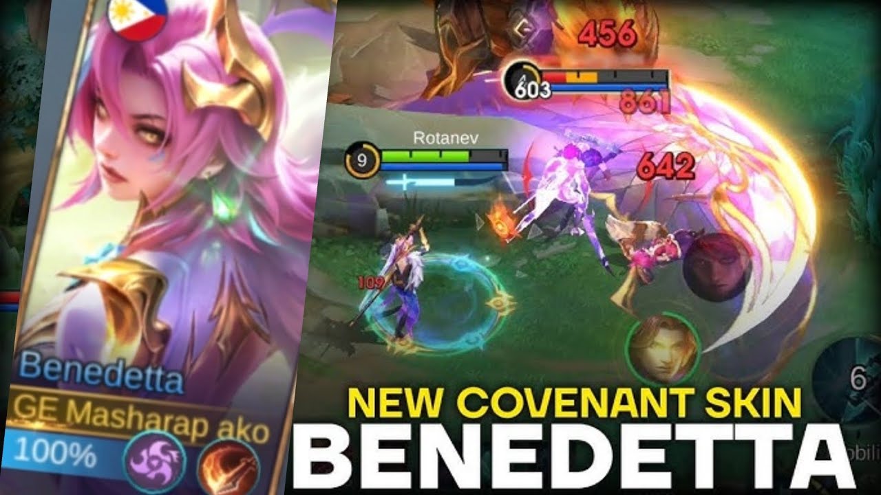 BENEDETTA NEW COVENANT SKIN/GLOBAL GAMEPLAY BENEDETTA /MLBB 2025 ...