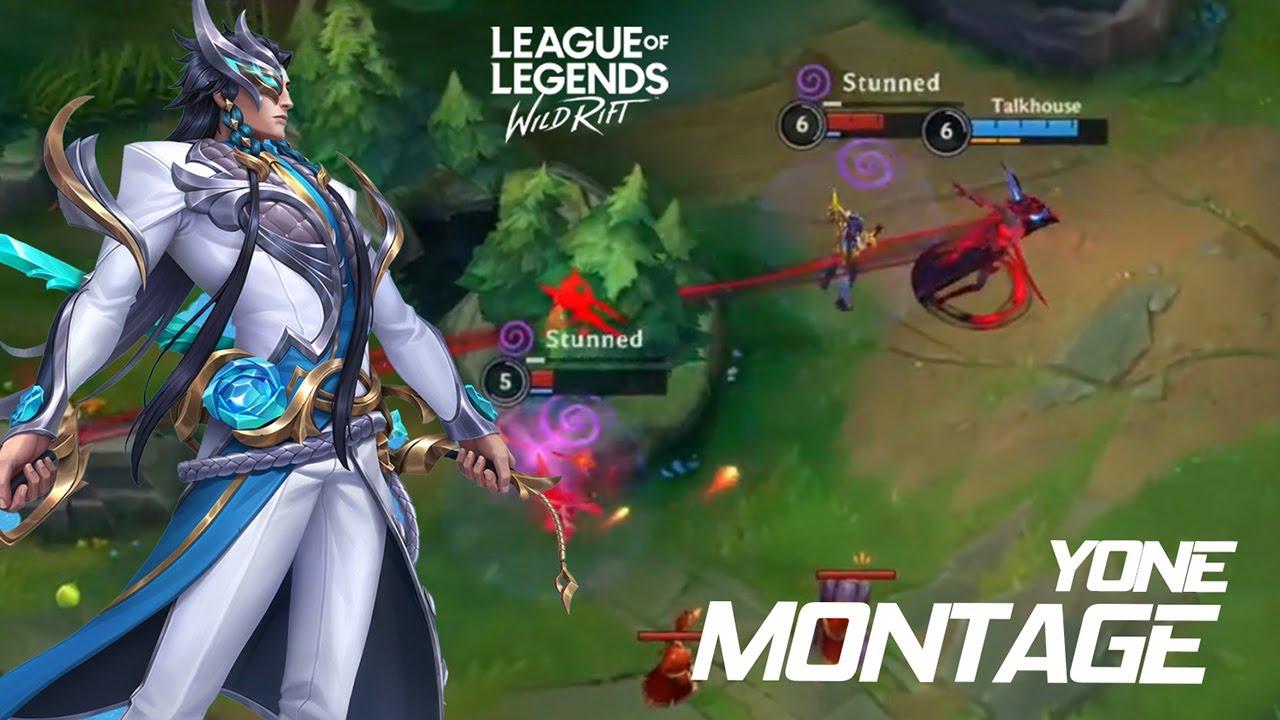 Wild Rift Yone Montage Best Yone Plays Lol Wild Rift Montage Youtube