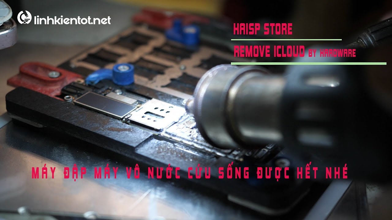 Bypass icloud iphone 7 plus hardware solution / iphone đập vô nước sửa được hết - YouTube