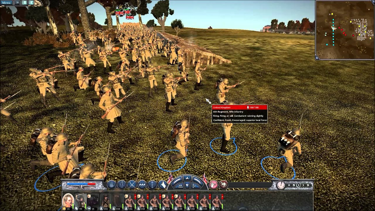 The Great War Mod: Battle of Reims 1914. - YouTube