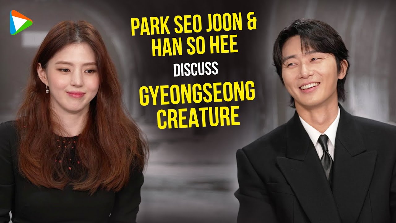 Park Seo Joon, Han So Hee, Chung Dong Hoon Discuss Gyeongseong Creature | K-Drama - YouTube