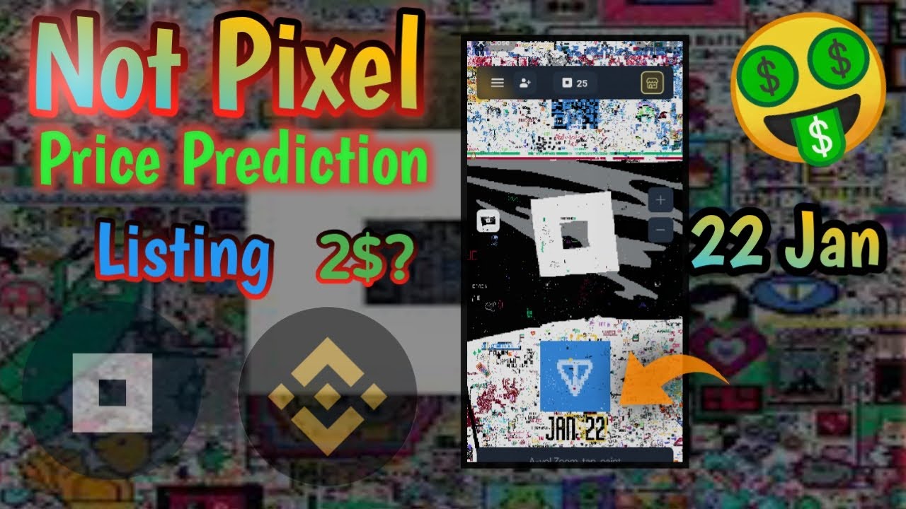 Not Pixel Big Update TGE and Listing 🔥| Not Pixel Price Prediction ...
