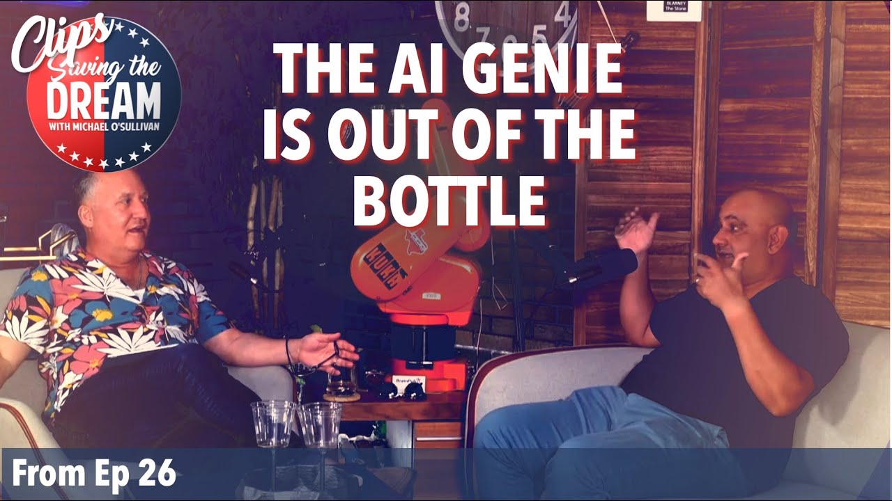 The AI genie is out of the bottle. But it's ok. Probably. | Saving the ...