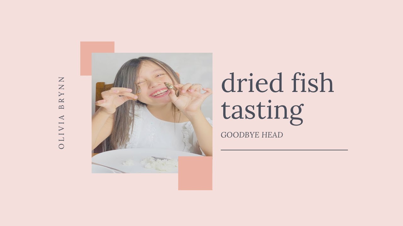 Goodbye Head Dried Fish : Tasting ll Philippines - YouTube