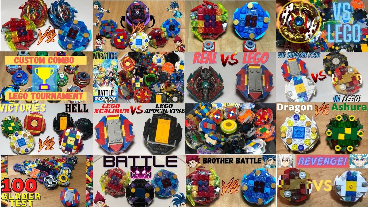 BEST Legobeyz Battles 2021 Montage! | Lego Beyblade Highlights - YouTube