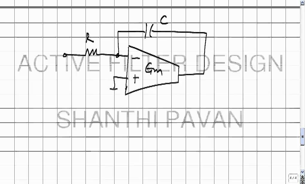 AFD39 - Active-RC filters (contd), the use of an OTA instead of an ...