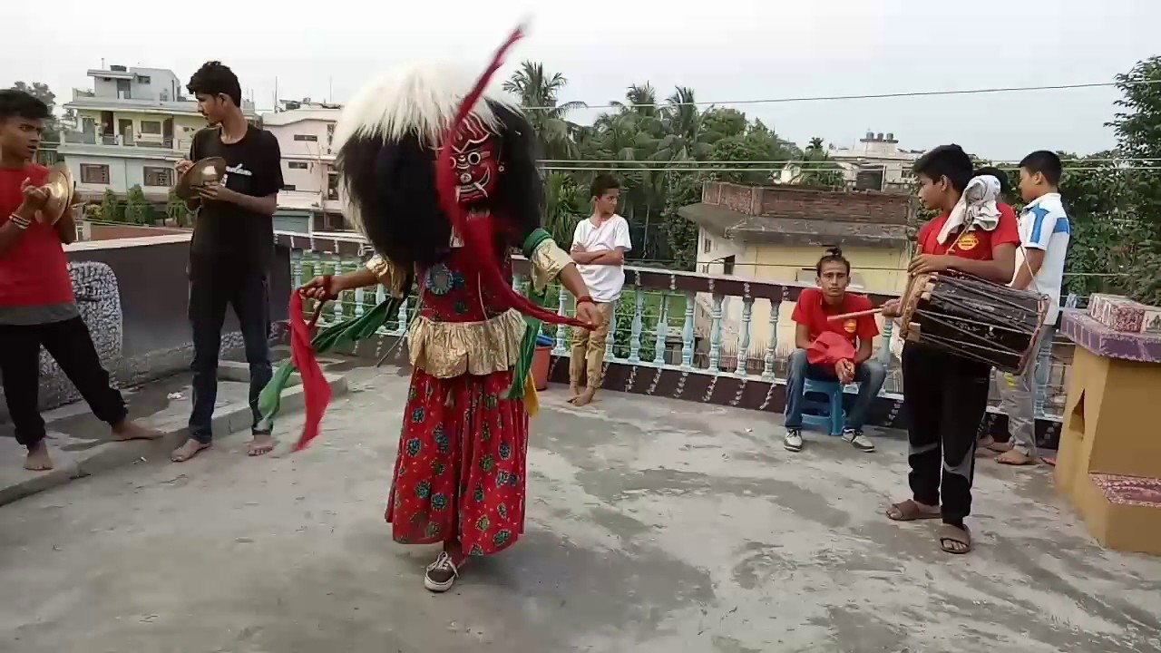 Lakhe dance biratnagar - YouTube