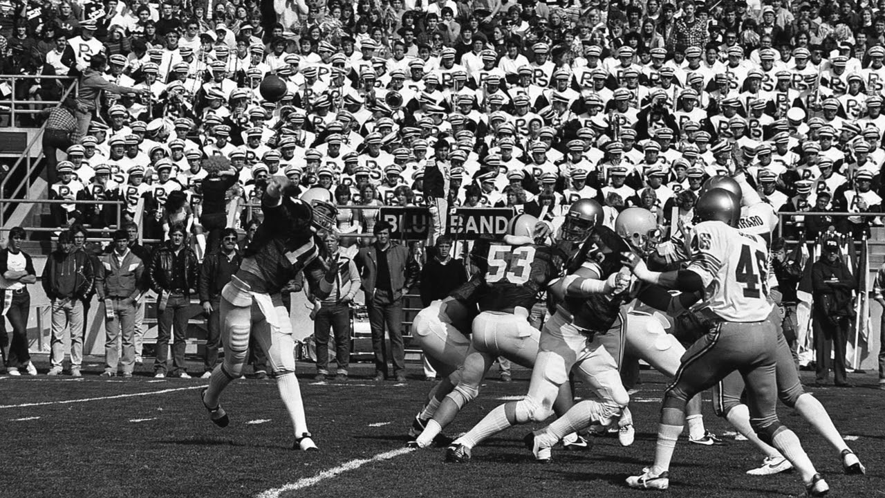 Vintage Penn State football vs. Boston College in 1981 - YouTube