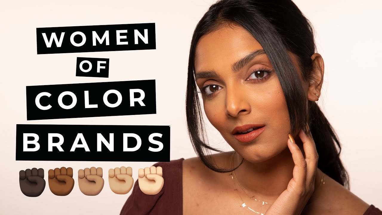 Full Face of WOC Beauty Brands | Deepica Mutyala - YouTube