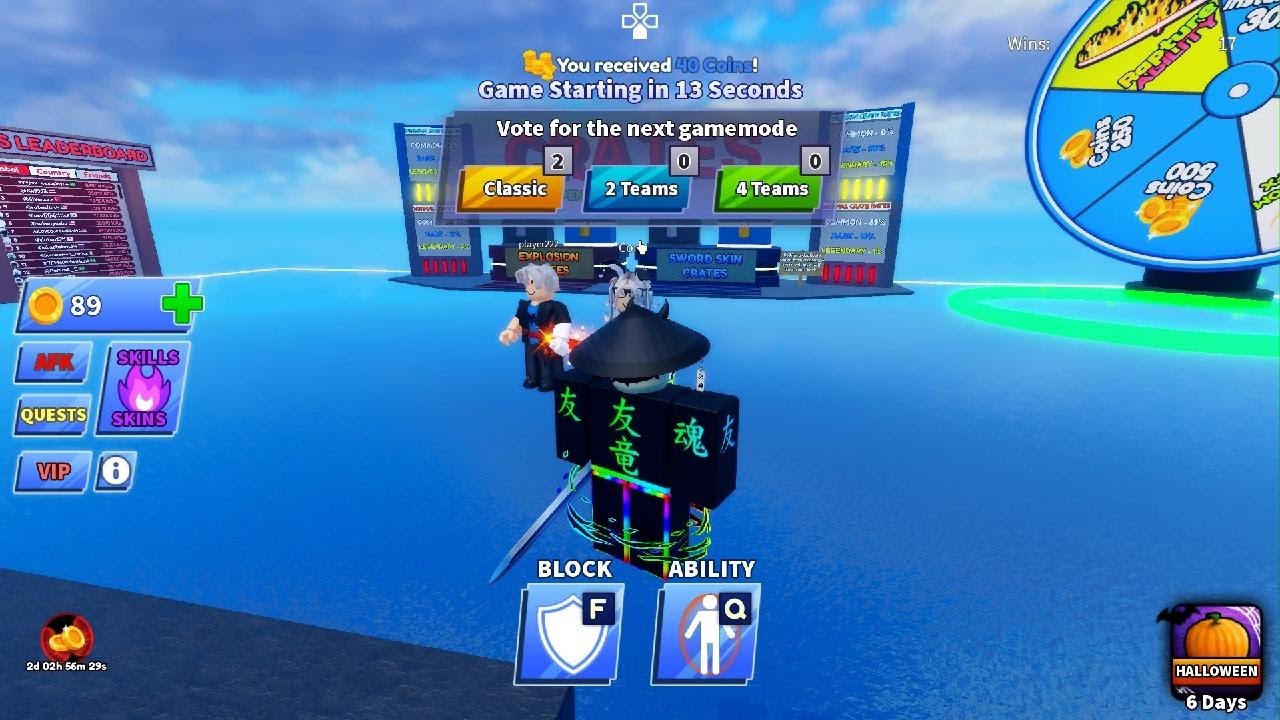 Roblox i play balde ball Live event - YouTube