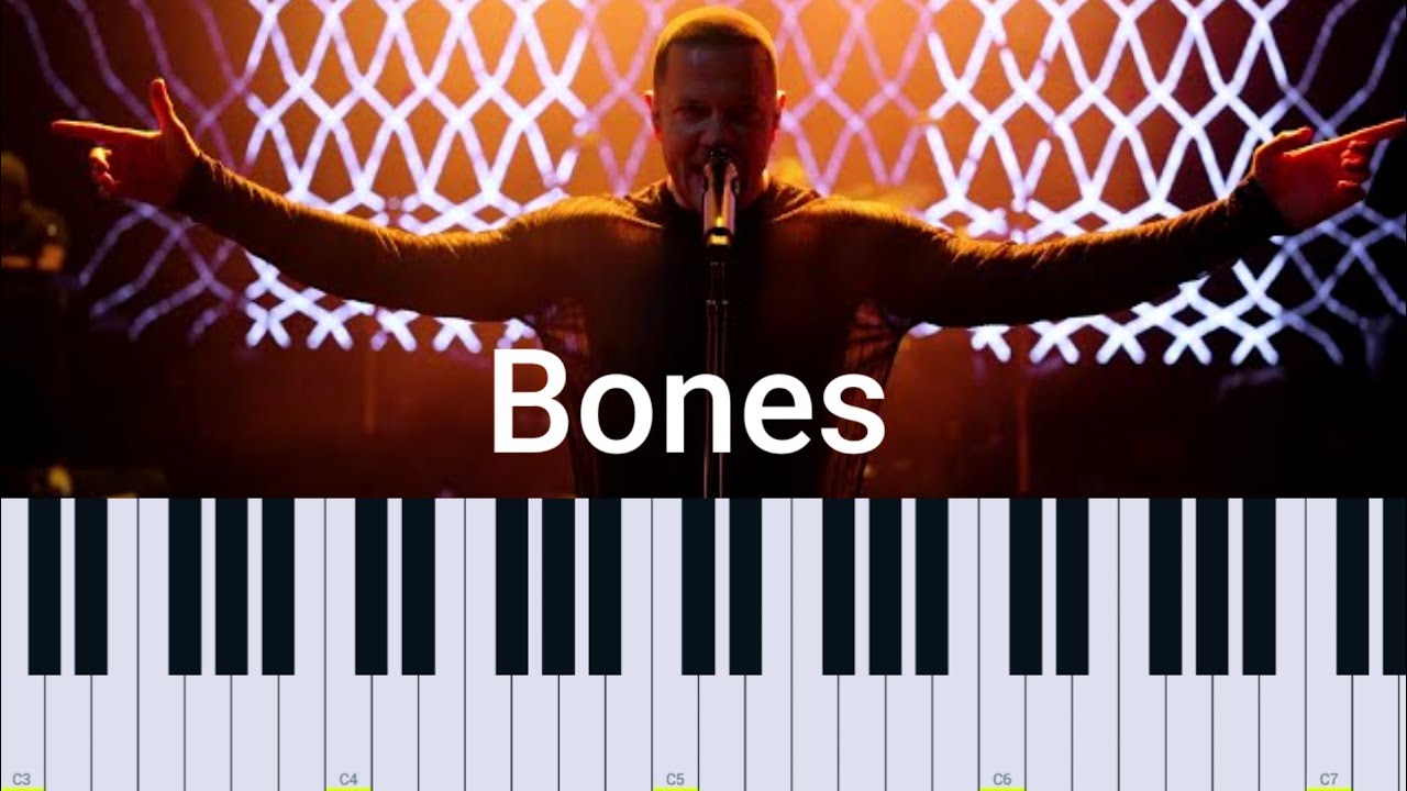 Imagine Dragons - Bones ( Piano Tutorial ) - YouTube