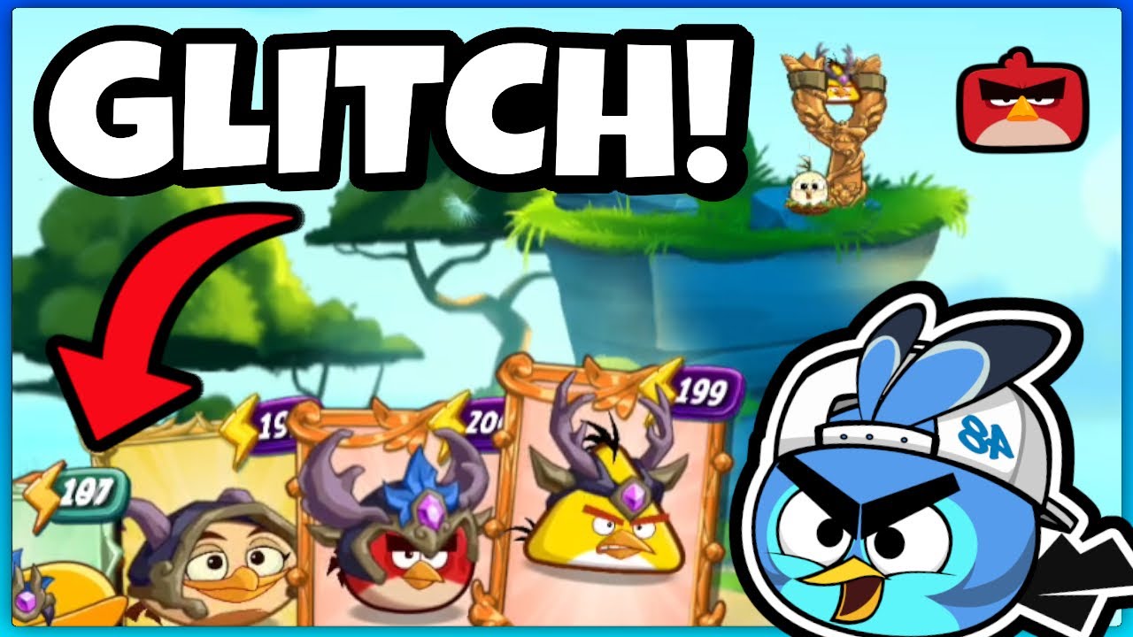 I FOUND A GLITCH! 😲 / Angry Birds 2 Druid Hat Set Gameplay (AB2 ...