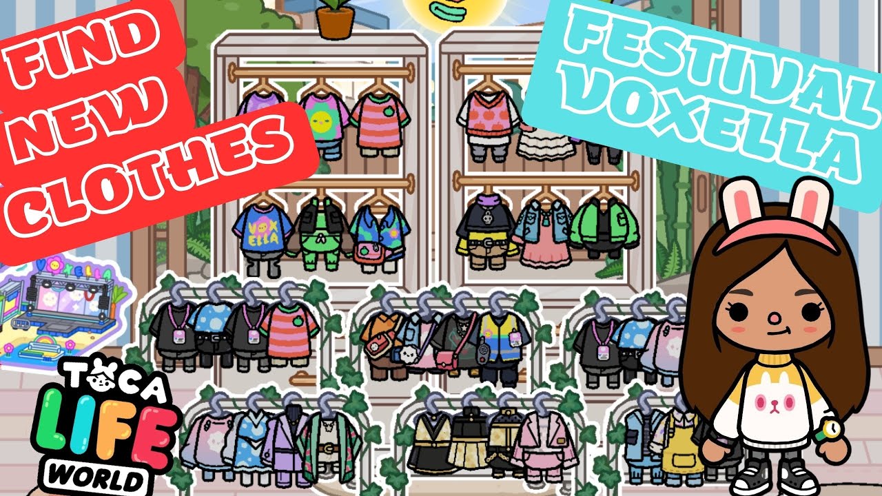 Toca Boca Clothes: All New Toca Clothes in Toca Life World 🌷 - YouTube