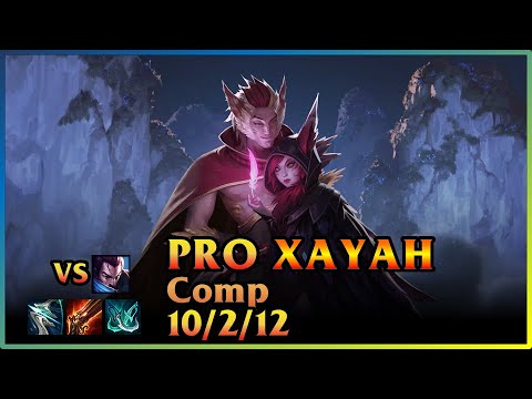 PRO Xayah Replay KOI [Comp/KOI zhavm] | KDA 10/2/12 SUP (EUW) - YouTube