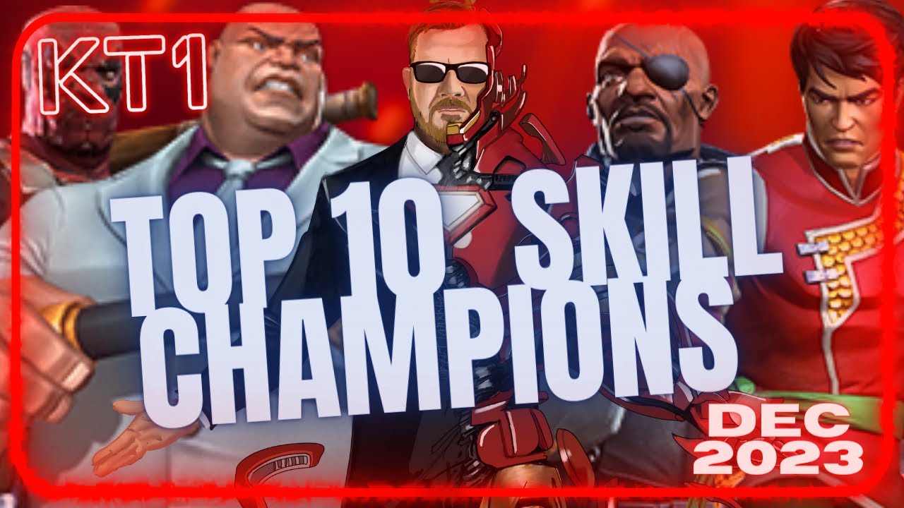 TOP 10 Skill Champions In MCOC! MCOC Ranking Series! Part 6 December ...