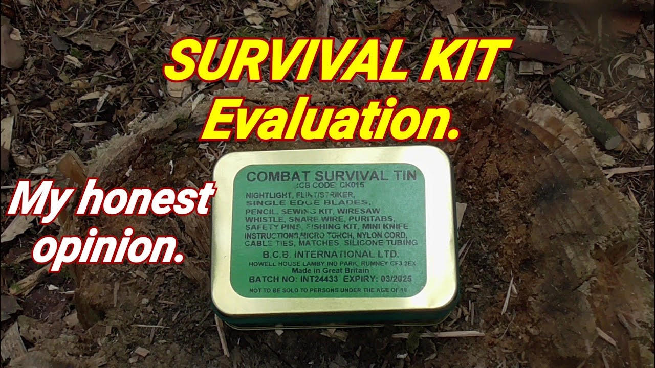 BCB Survival kit review, SAS type Combat survival kit. - YouTube