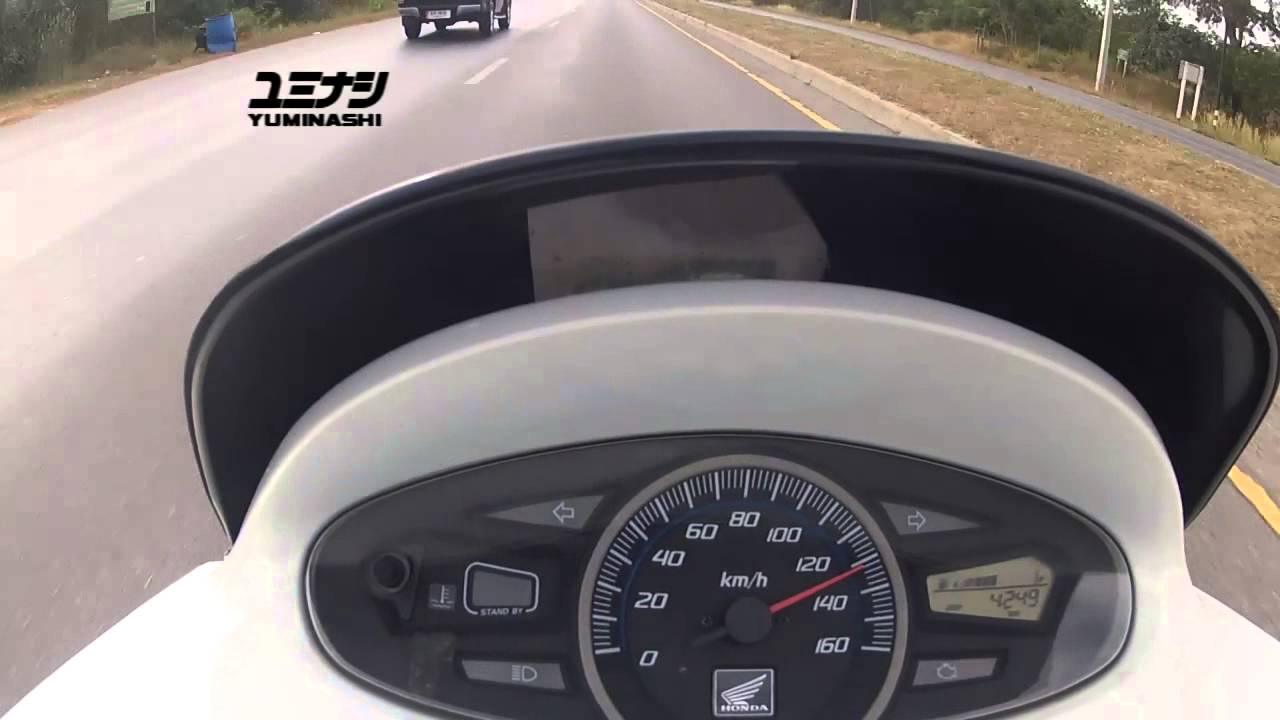 Yuminashi PCX125 164cc Light Bore Kit Road Test - YouTube