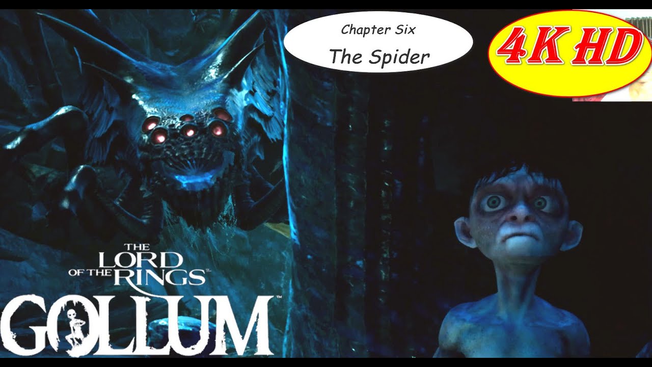 The Lord Of The Rings Gollum |Chapter Six [6] The Spider| Lord Of The ...