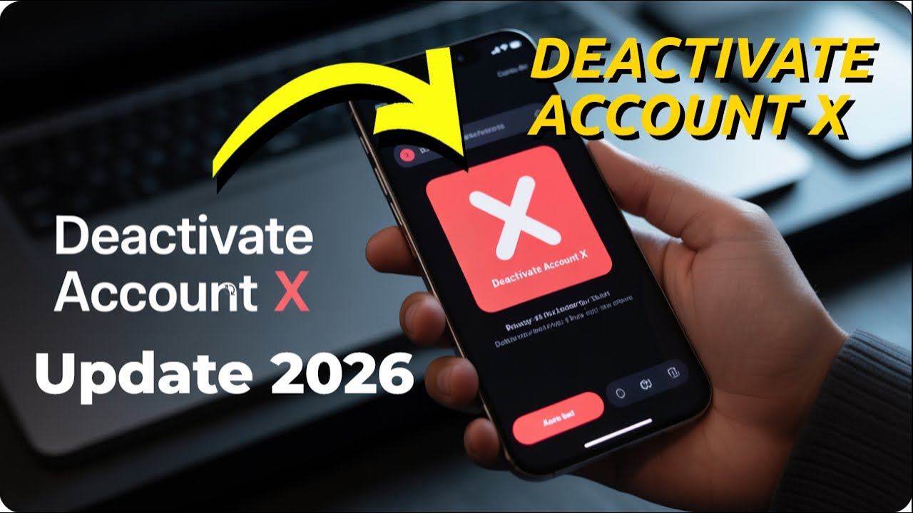 How to Delete X Account Permanently (Step-by-Step Guide 2026) - YouTube