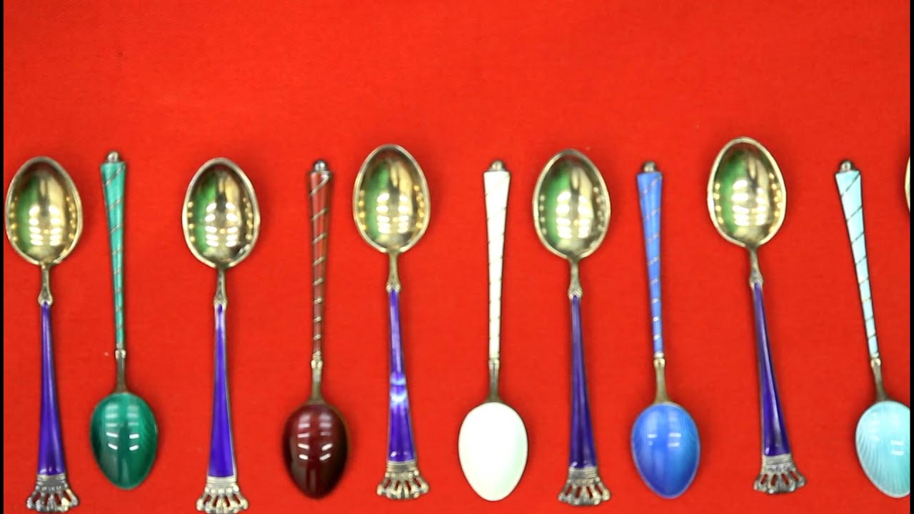 Denmark Sterling Spoons - YouTube